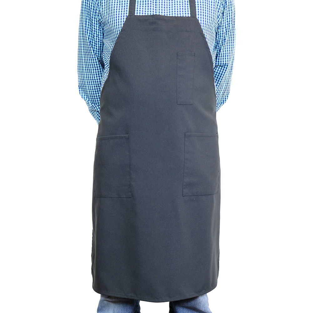 Black Spun Polyester Apron