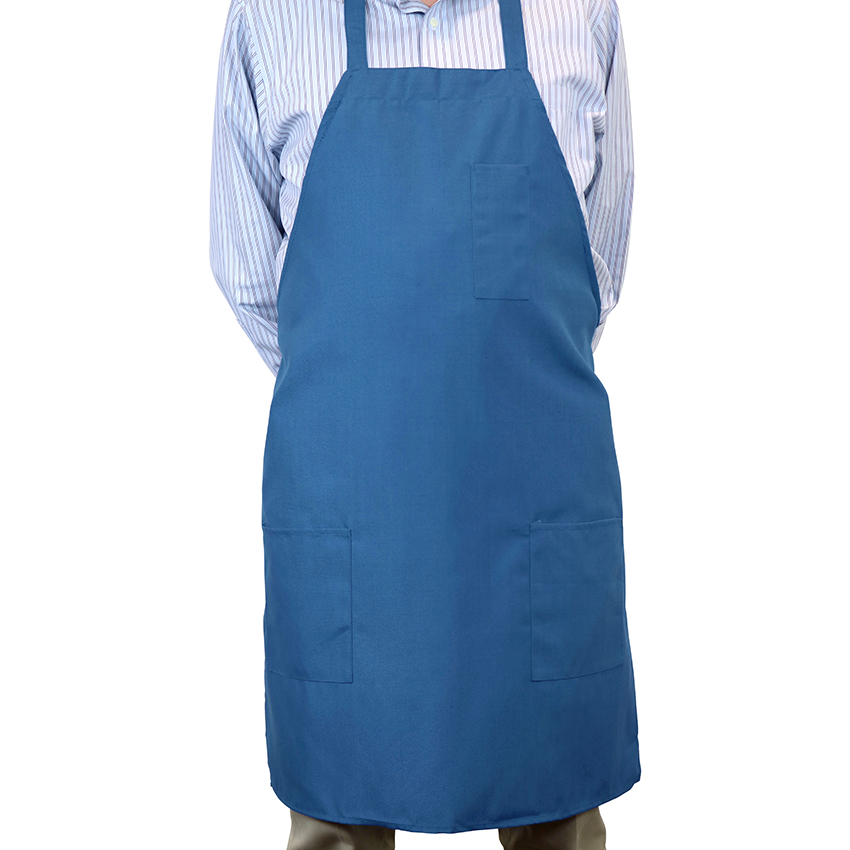 Royal Blue Spun Polyester-Apron